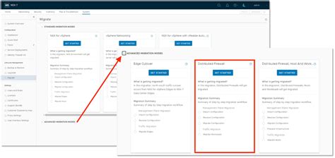 Migration Coordinator Lift And Shift Migration Modes Network And