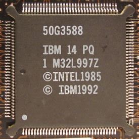 IBM 486BLX3 75 Information Cpu Galerie De
