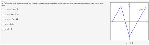 solved 1 pt let f 1 be given by the large graph to the
