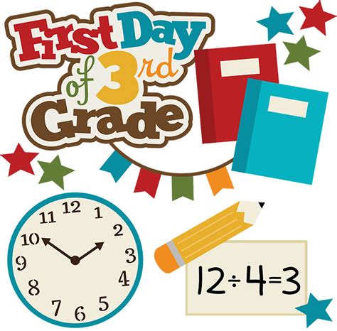 First Day Of Third Grade Printable