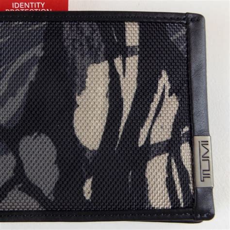 Tumi Accessories Tumi Alpha Double Billfold Ballistic Wallet Rfid