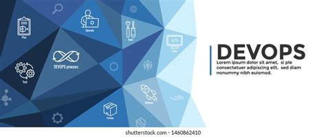 Devops Icon Set Dev Ops Web Stock Vector Royalty Free 1460862410 Shutterstock