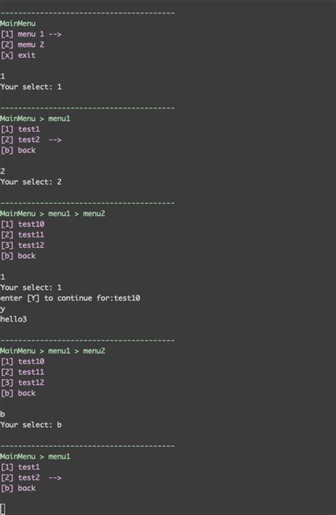 GitHub Gobusoftware Consolemenu