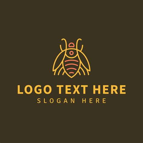 Gold Bug Insect Logo Brandcrowd Logo Maker