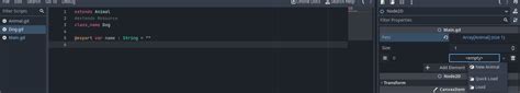 Typed Arrays Do Not Accept Newly Created Subclasses In The Editor Until