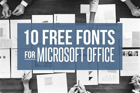 Microsoft Office Fonts