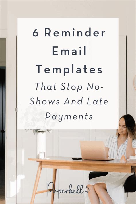 How To Send A Reminder Email Templates That Stop No Shows And Late Payments