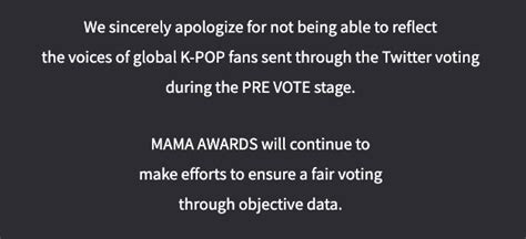 Mnet Announces That Twitter Voting Will No Longer Count For The 2022