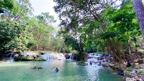 เห็นแล้วสดชื่น อัปเดตภาพล่าสุด น้ำตกเจ็ดสาวน้อย โอเอซิสในช่วงหน้าร้อน