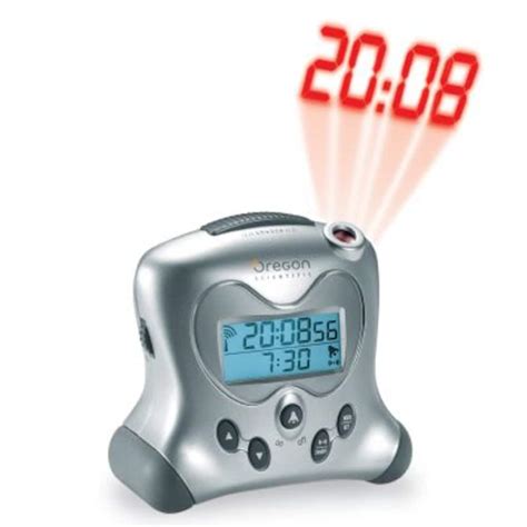 Oregon Scientific Self Setting Atomic Projection Clock With Indoor