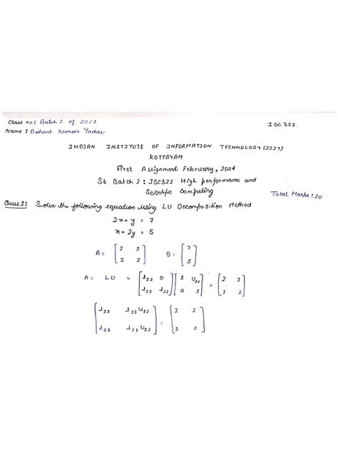 Hpsc Assignment 1 Pdf