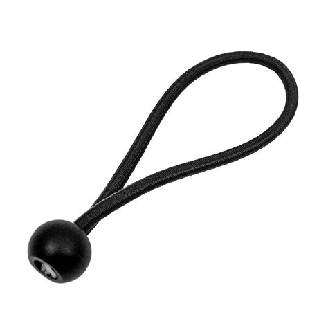 Black Elastic Ball Loop Bungee Cord Bungee Cords