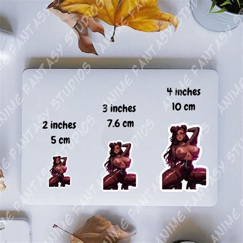 Ecchi Anime Girl Sticker Sexy Anime Manga Decal Nsfw Laptop Decals Mature Content Kinky