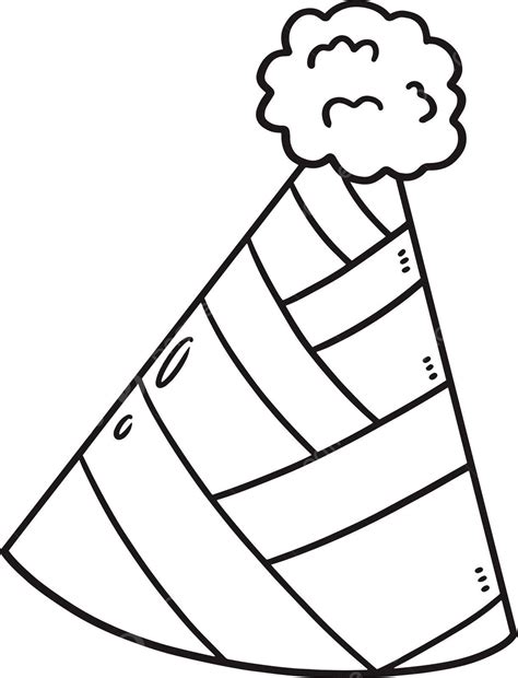 Birthday Party Hat Coloring Pages Coloring Pages