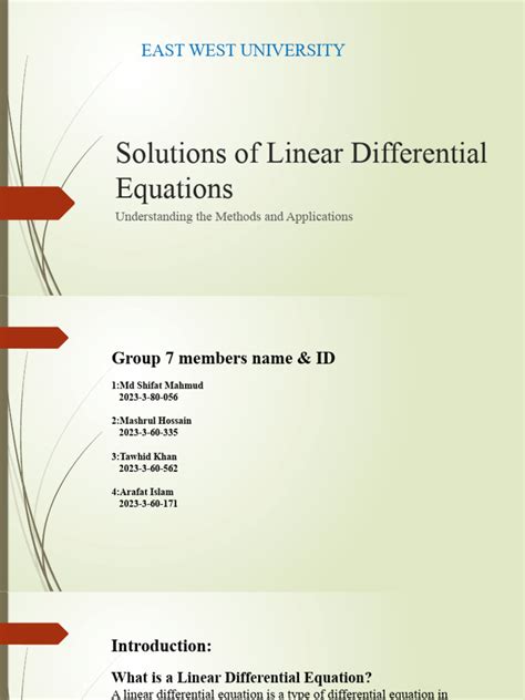 3solutions Of Linear Differential Equations Pdf Differential Equations Equations