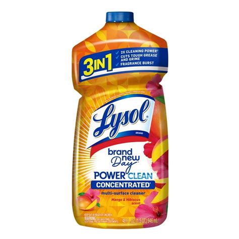 Lysol® Multi Surface Cleaner Pourable Brand New Day™ Mango And Hibiscus