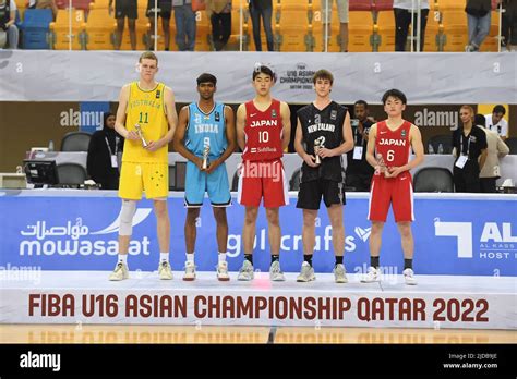 From Left To Right Rocco Zikarsky Of Australia Kushal Singh Of India Yuto Kawashima Of Japan
