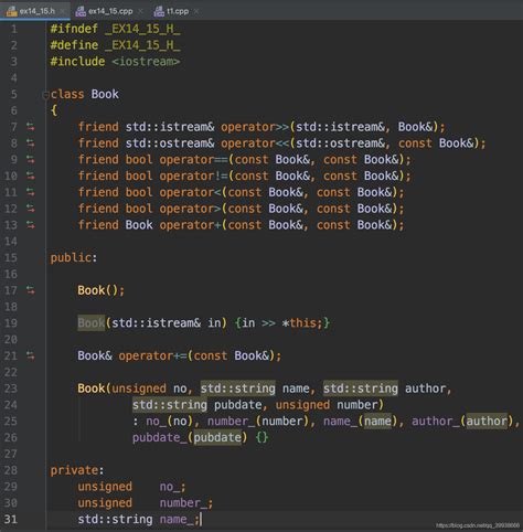 Cprimer第五版 ）第十四章 重载运算与类型转换 章节编程练习答案cprimer第五版练习第十四章 Csdn博客