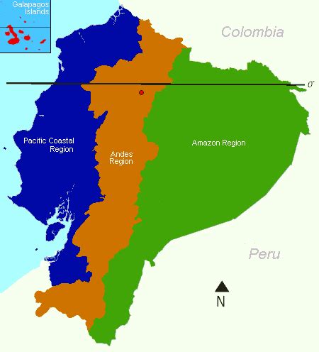 Provinces Of Ecuador Geographic Media