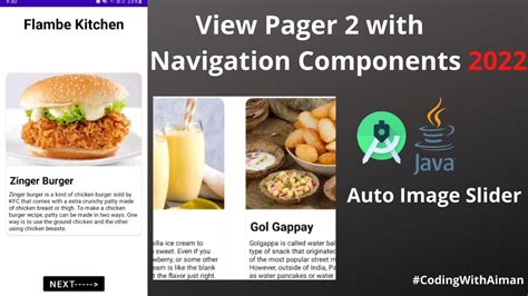How To Implement ViewPager In Android Studio Navigation Component ViewPager YouTube