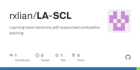 github rxlian la scl learning label hierarchy with supervised
