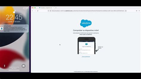 Demo Uso Salesforce Authenticator Mfa Youtube