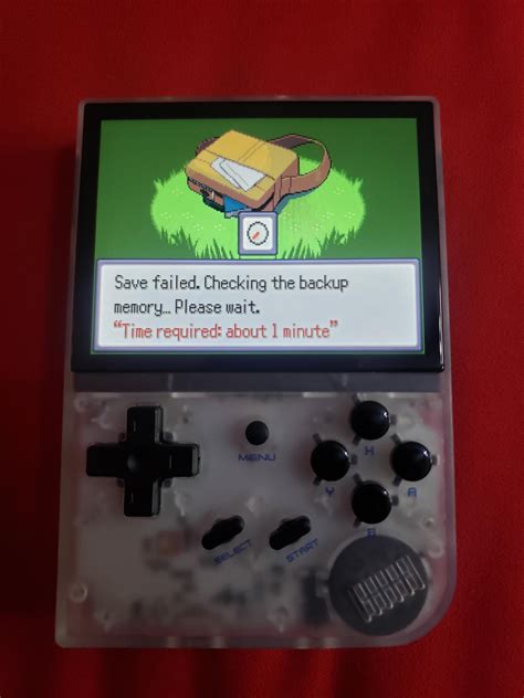 Pokemon Not Saving Rrg35xx