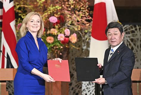 英国与日本签署自贸协议 系脱欧后首个重大贸易协议 图片 海外网