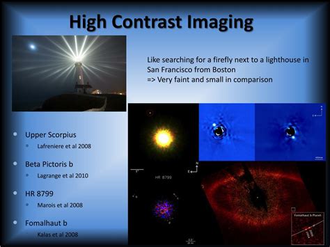 Ppt High Contrast Imaging And The Direct Detection Of Exoplanets