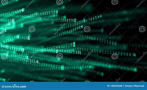 Data Technology Background Big Data Visualization Flow Of Data Information Code Background