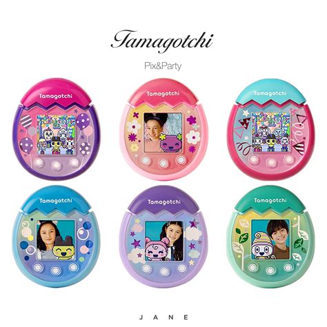 New Original Tamagotchi Pix Party Electronic Virtual Pet Machine Color