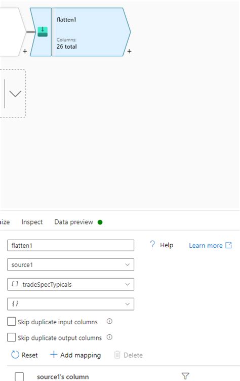 Dataflow Flatten View Arrays Of Data Microsoft Qanda