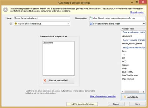 How To Save Email Attachments In Unique Folders And Update A Database With Their Path Parsing