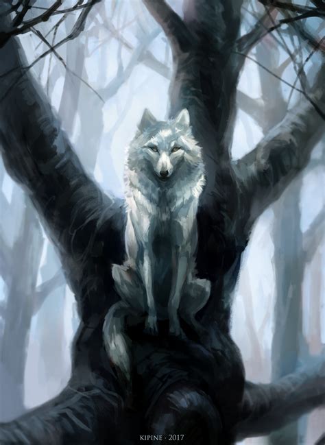 The Wolf Who Sat In A Tree By Kipine On Deviantart Artofit
