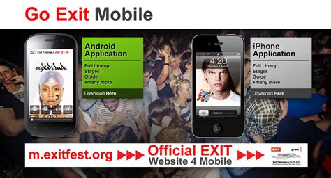 EXIT Mobile Apps EXIT Festival Mobile App Free To Dow Flickr