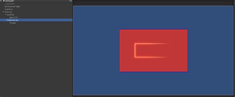 unity why particle effect alway rendered after ui though they have