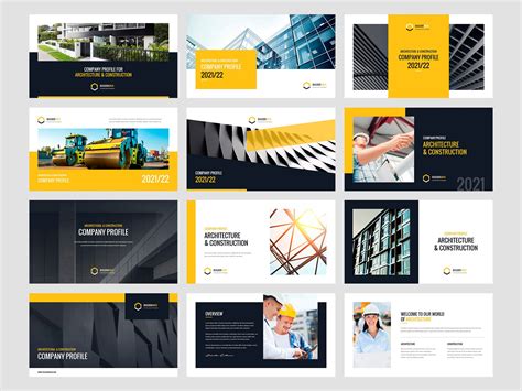 Construction And Architecture Powerpoint Presentation Canva And Figma Template Industry