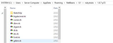 Setting Up Netbeans With Sketchup Intellisense And Debugging Ruby