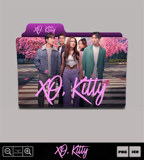 Xo Kitty Nf Tv Series 2023 Folder Icon By Bshara1996 On Deviantart