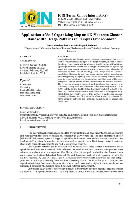 Pdf Application Of Self Organizing Map And K Means To Cluster