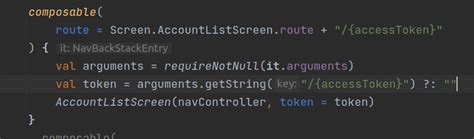 Android How To Use The Argument That I Passed From Another Screen Using Compose Stack Overflow