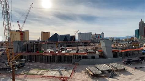 As Stadium Construction In Las Vegas Venue On Schedule For 2028