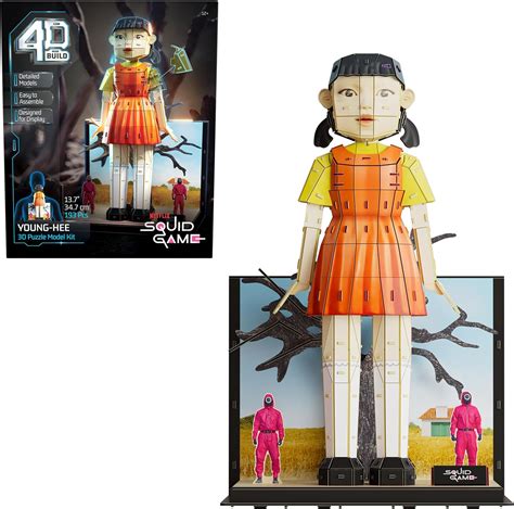 D Build Squid Game babe HEE Doll D Model Kit Pcs Desk Décor