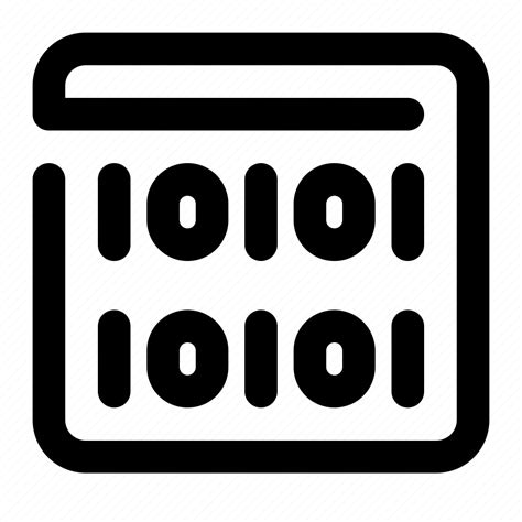 Binary Icon Download On Iconfinder On Iconfinder