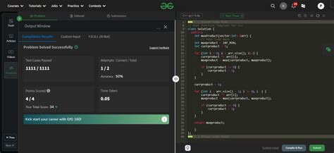 Pratyush Tiwari On Linkedin Gfg160 Codingjourney Geeksforgeeks Problemsolving Algorithms