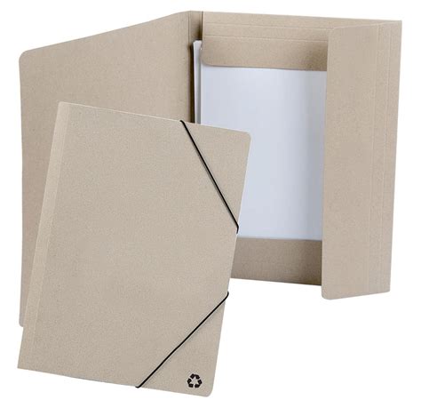 Recycled Cardboard Document File Elastic Closures Buy Promotional Products Uk Branded
