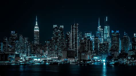 4k New York Night Wallpapers Wallpaper Cave