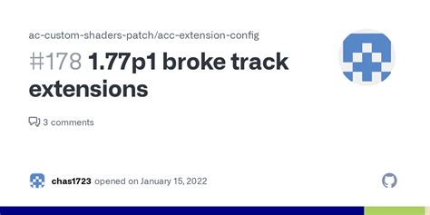 177p1 Broke Track Extensions · Issue 178 · Ac Custom Shaders Patch
