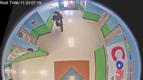 Uvalde Cctv Shows Gunman Entering Texas School Us News Sky News
