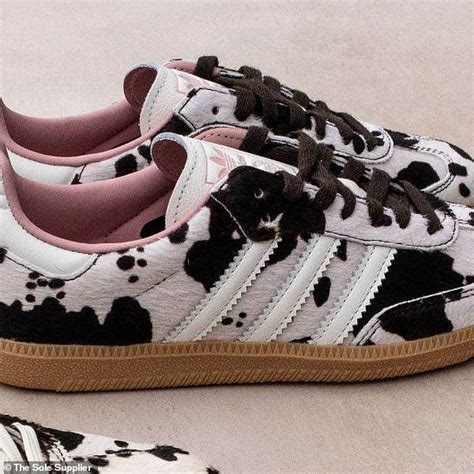 Adidas Have Released Cow Print Sambas And Theyre About To Sell Out Heres Where To Get Yours